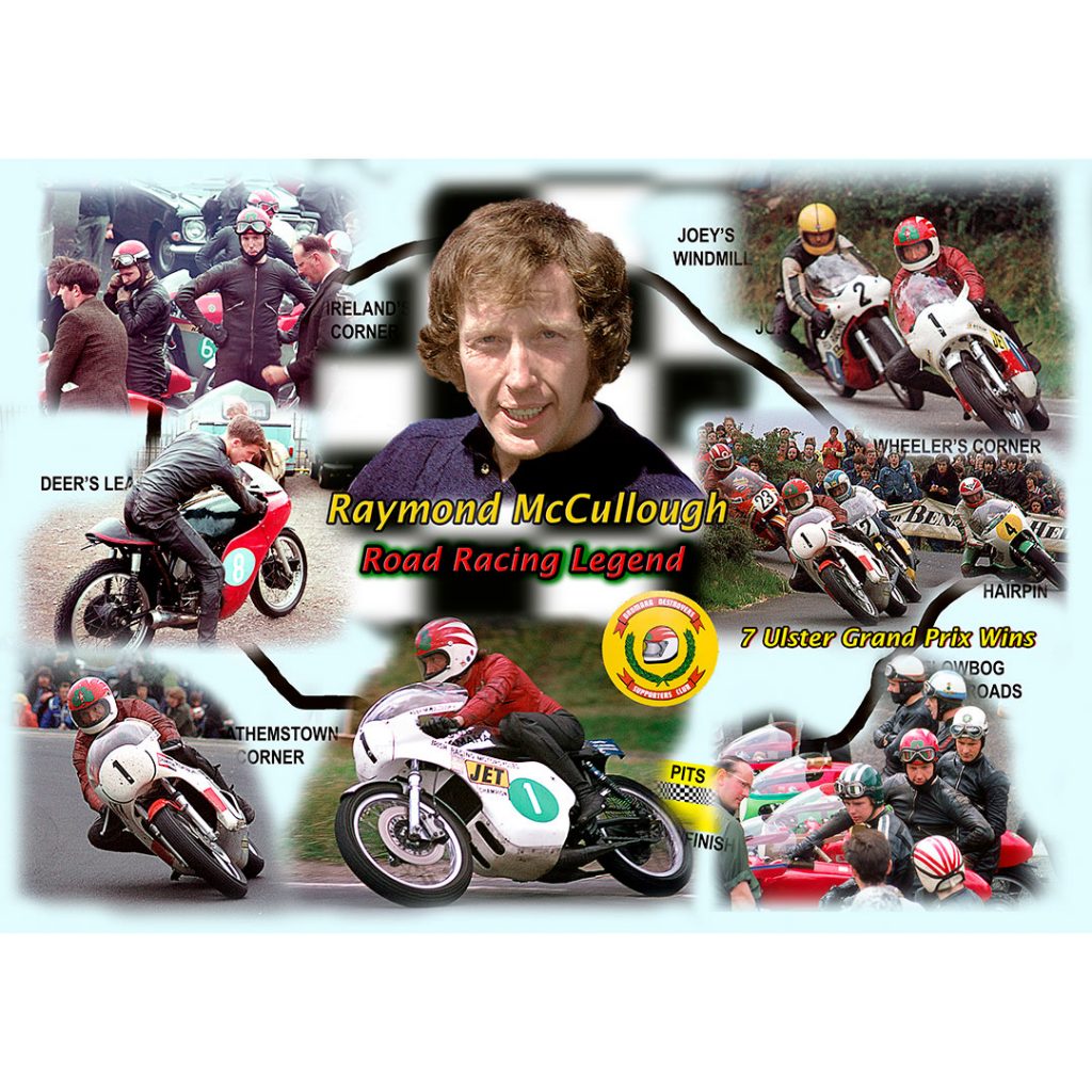 Raymond McCullough A3 Montage Photograph | Motorcycle Road Racing ...